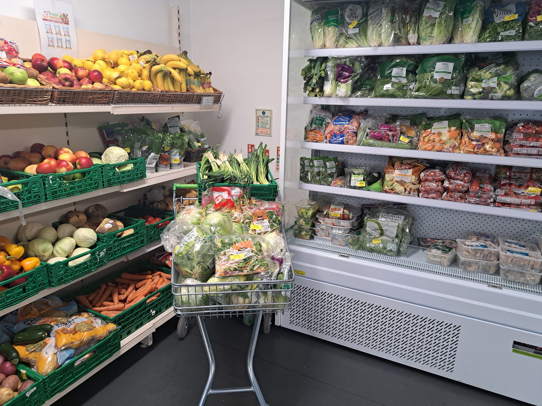Well stocked shop today... come in for your fresh fruits and vegetables ...